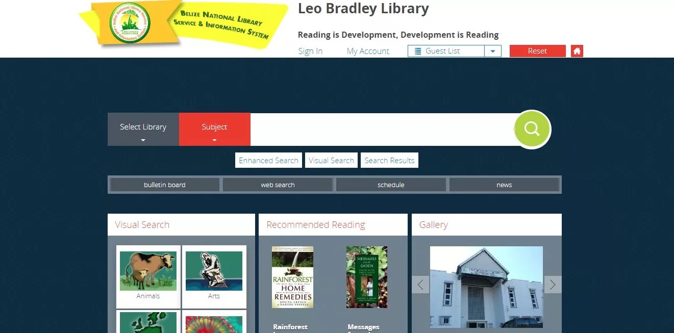 Homepage | Belize National Library Service and Information System (BNLSIS)
